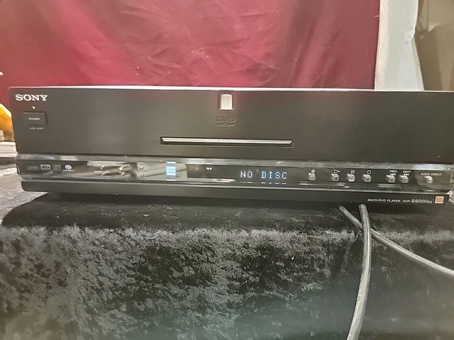 SONY DVP- S9000ES SACD/CD/DVD HI End Player Tested. Vintage Audiophile ...