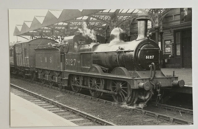 LMS RAILWAY LOCOMOTIVE Photograph - 3127 Kettering Station - F114 £2.99 ...