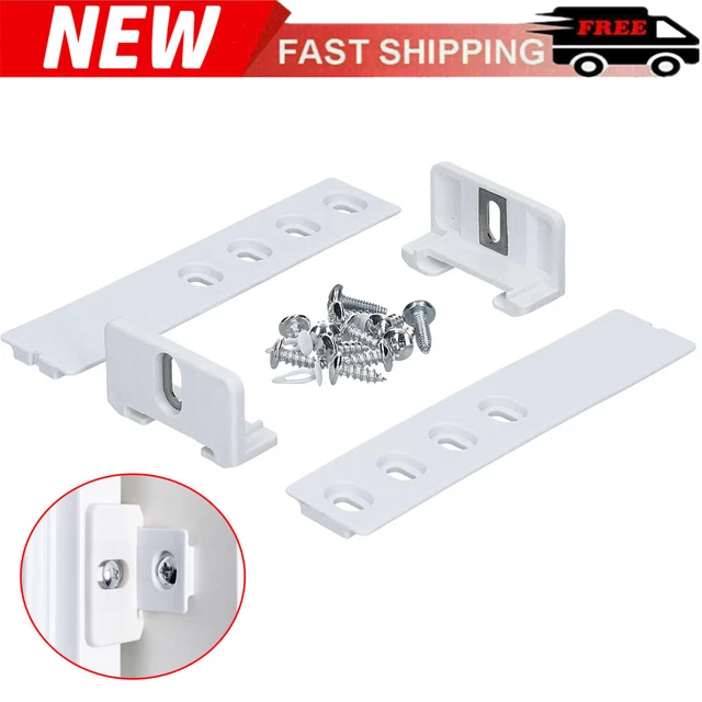 INTEGRATED FRIDGE DOOR Fixing Slide Kit Mounting Universal Fit for ...
