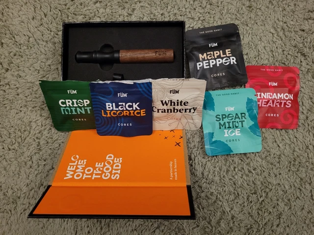 FUM NATURAL INHALER with Flavored Air Cores £31.90 - PicClick UK