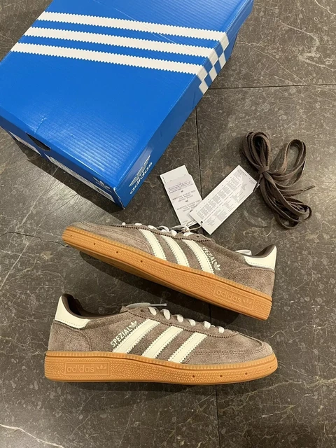 ADIDAS HANDBALL SPEZIAL Brown Earth Strata Gum UK 7 Brand New in Box £ ...