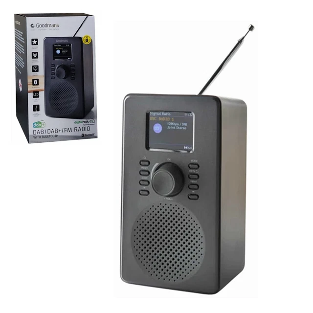 RADIO GOODMANS DAB, DAB+ & FM avec Bluetooth EUR 46,80 - PicClick FR RADIO GOODMANS DAB, DAB+ & FM avec Bluetooth EUR 46,80 - PicClick FR