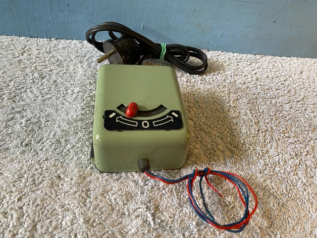 ANCIEN TRANSFORMATEUR FERROVIAIRE TRIX ou autre non JOUEF trains ...