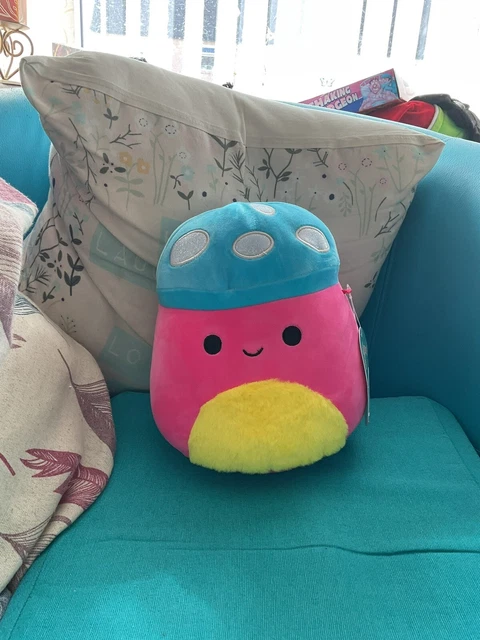 SQUISHMALLOWS 8 BLACKLIGHT Randall Soft Toy Mushroom £21.00 - PicClick UK