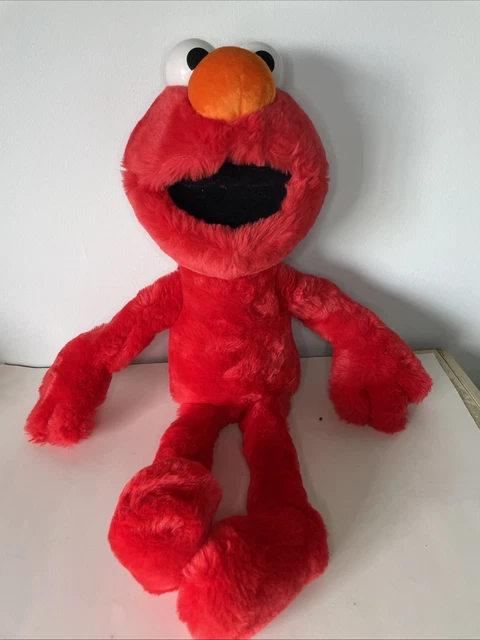 RARE VINTAGE APPLAUSE Sesame Street ELMO Large 31” Plush Toy Jim Henson ...