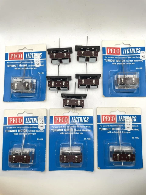 PECO PL-10 OO/N Gauge Point Motors Job Lot X 10 EUR 1,16 - PicClick IT