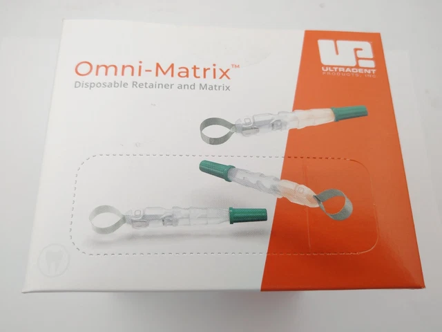 ULTRADENT OMNI-MATRIX MATRICE jetable REF 7704 5.2mm Wingless .038mm ...