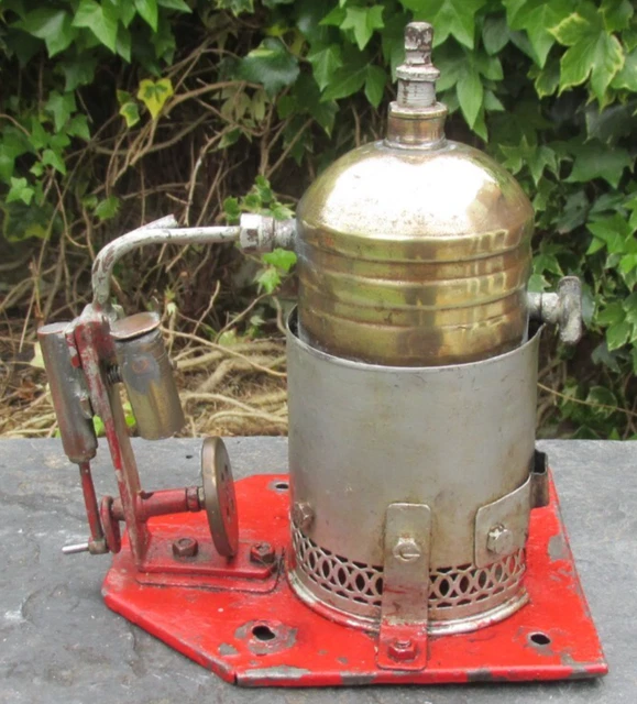 UNUSUAL STEAM BOAT engine plant 1900 Model Dockyard Rock & Graner ...