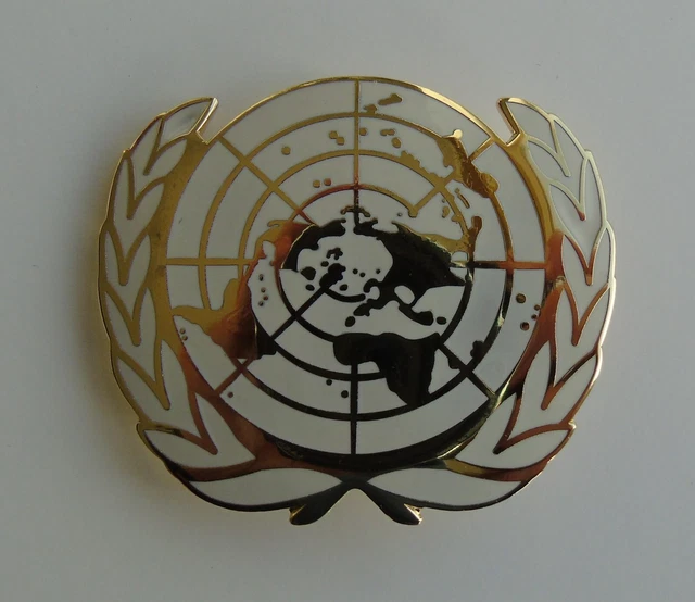 UNITED NATIONS CAP Badge Beret Badge UN £3.99 - PicClick UK