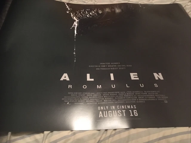 ALIEN ROMULUS ORIGINAL Uk Quad Cinema Poster £69.99 - PicClick UK