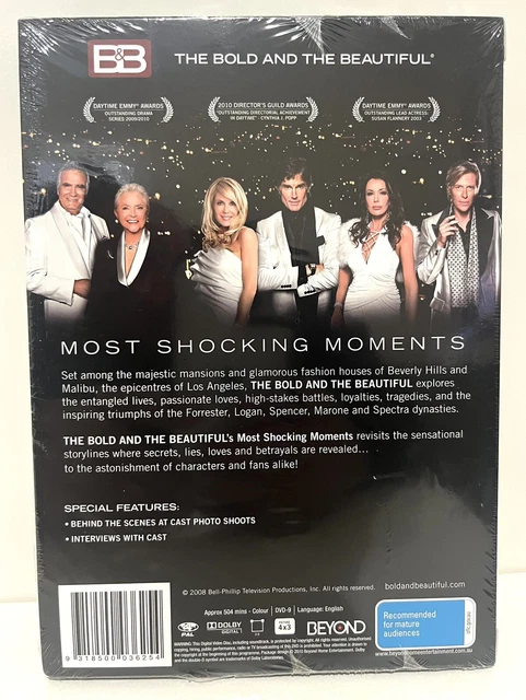 THE BOLD AND The Beautiful - Most Shocking Moments (DVD, 2010) REG4 New ...