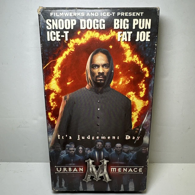 URBAN MENACE VHS 1999 Snoop Dogg Ice-T Big Pun Fat Joe £7.13 - PicClick UK