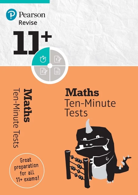 PEARSON REVISE 11+ Maths Ten-Minute Tests - for 2026, 2027 exams: Ages ...