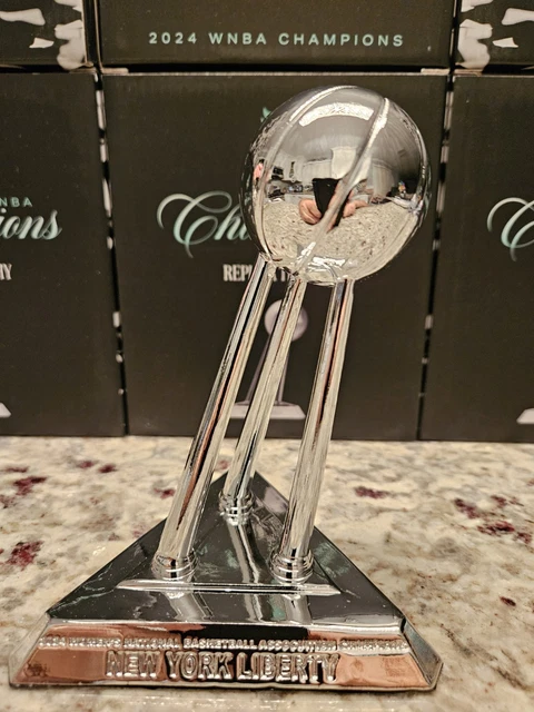 NEW YORK LIBERTY 2024 Official Wnba Championship Trophy-Season Ticket ...