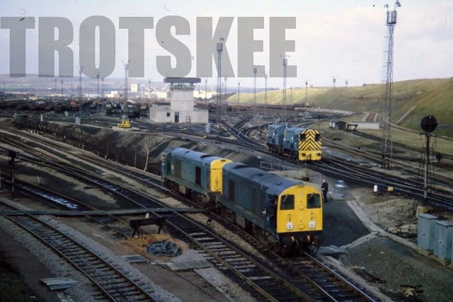 35MM SLIDE BR British Railways Diesel Shunter Class 20 20128/21 1984 ...