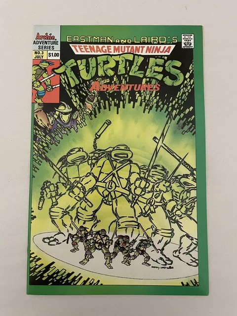 TEENAGE MUTANT NINJA Turtles Adventures 3 Tmnt V2 (1989, Archie) £2.34 ...