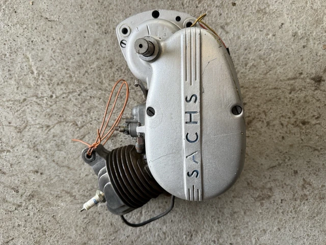 SACHS MOPED MOTOR 50ccm Oldtimer komplett Vergaser Zylinder ...