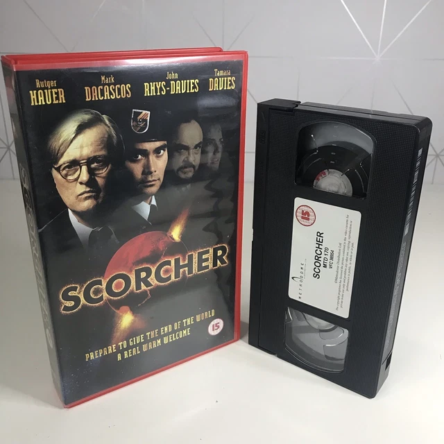 SCORCHER VHS VIDEO Tape Big Box Rental Version £2.99 - PicClick UK