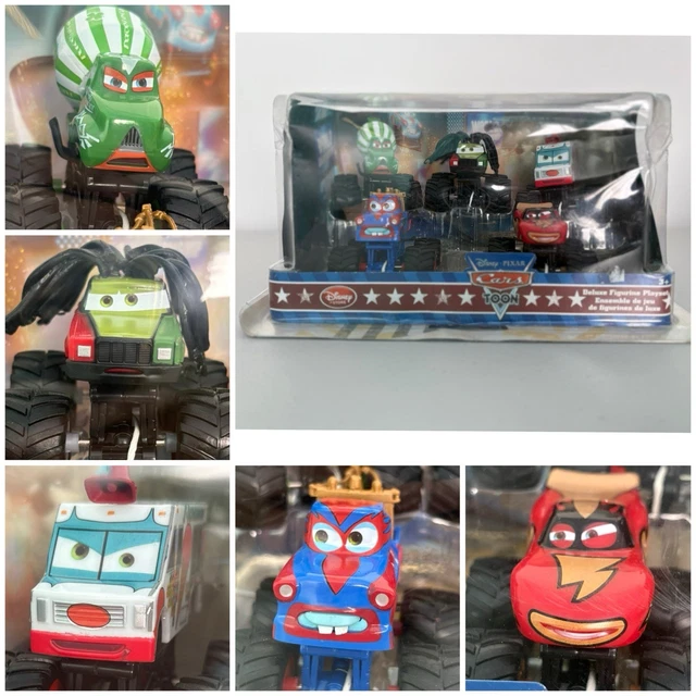 DISNEY STORE PIXAR Cars Toon Monster Truck Mater Deluxe Figurine Jeu ...
