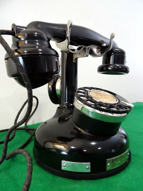 ANCIEN TELEPHONE COLONNE Antique Vintage Old Phone Deco Altes Antik ...