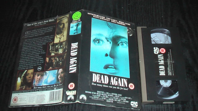 DEAD AGAIN VHS Video Big Box Ex Rental CIC PAL £4.99 - PicClick UK