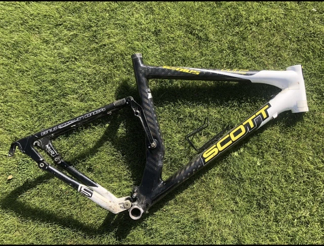 SCOTT GENIUS MC10 Carbon / Aluminium Frame Full Suspension Mountain ...