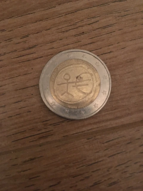 2 EURO MÜNZE mit Strichmännchen Serie WWU 1999-2009 seltene Wertvoll Sammler EUR 100,00 ...