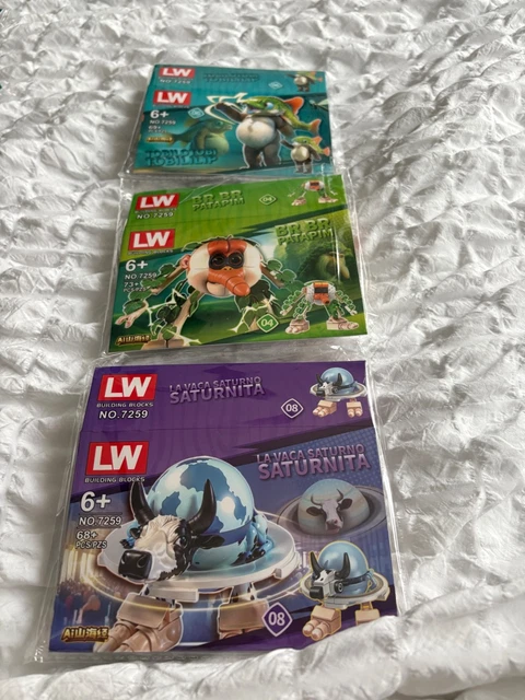 ITALIAN BRAINROT building bricks 3 box’s new £15.00 - PicClick UK