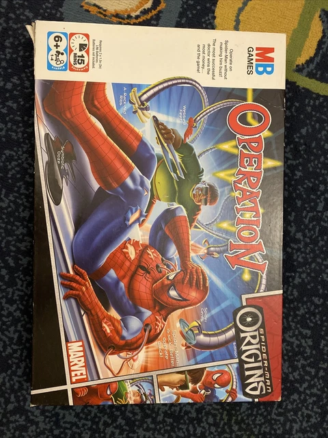 OPERATION SPIDER-MAN ORIGINS MB Game Tested,works Fine £5.00 - PicClick UK
