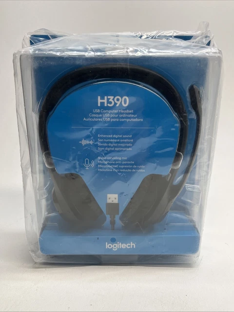 LOGITECH H390 USB Headset w/Noise-Canceling Microphone 🔥 $34.85 ...