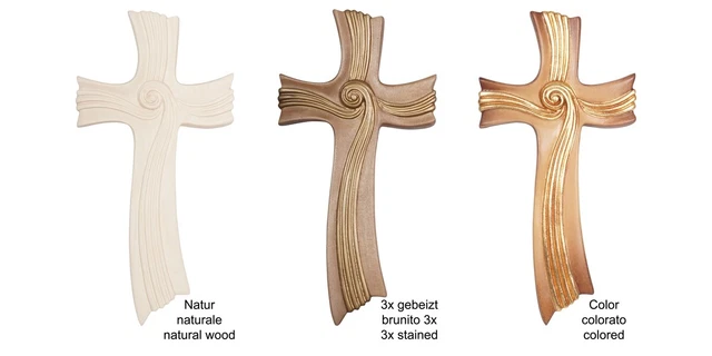 CROIX DE LA Vie en Bois - Croix Moderne Design à Accrocher EUR 48,54 ...