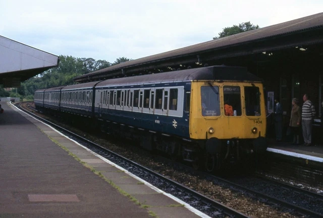BRITISH RAIL SET T404 Class 115 DMU Railway Photo £1.05 - PicClick UK