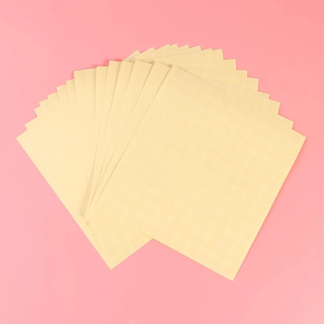 CIRCULAR STICKER CLEAR Round Labels Circle Paper Envelopes Stickers $20 ...