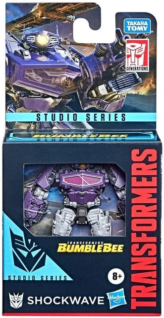 TRANSFORMERS STUDIO SERIES Shockwave Core Class Bumblebee Figure 8.5 cm ...