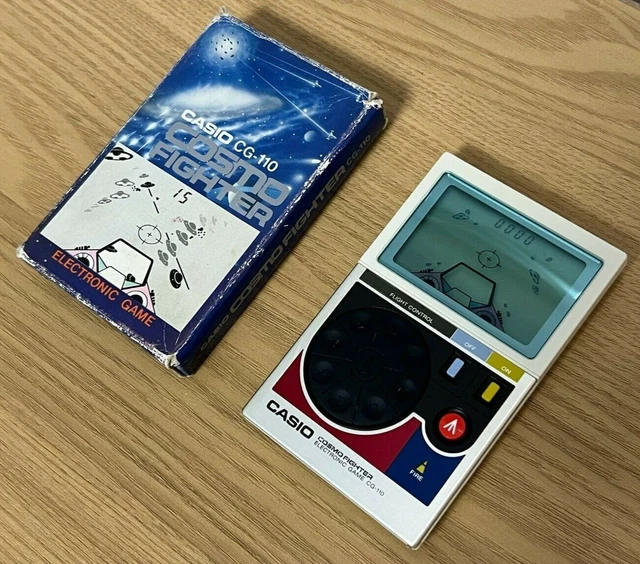 CASIO COSMO FIGHTER Vintage 1982 LCD Game - Mint Console -😎Low Summer ...