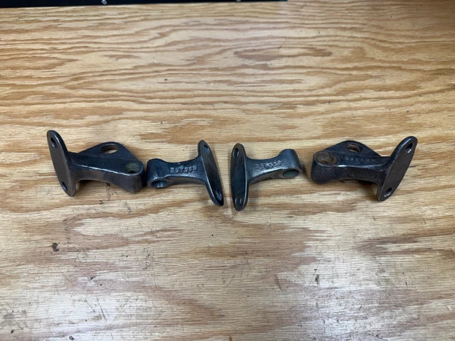 LAND ROVER SERIES IIA 2A NADA / military upper door hinge with mirror ...