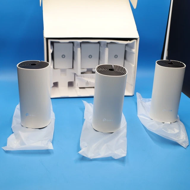 TP-LINK DECO M4 3 Pack Whole Home Mesh Wi-Fi System AC1200 (Open Box ...