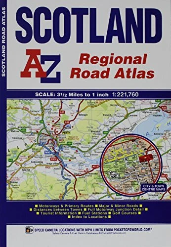 SCOTLAND REGIONAL ROAD Atlas-Geographers A-Z Map Company Ltd £8.56 ...