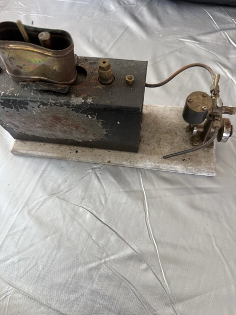 SMALL OSCILLATING STEAM Engine With Boiler £102.15 - PicClick UK