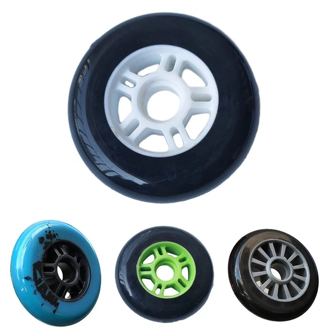 SMOOTH ROLLING 100MM 85A Inline Skate Wheel with High Strength Plastic Hub $17.38 - PicClick AU