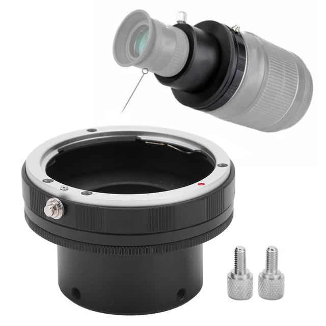 FOR CANON MACRO Lens Adapter EF/EF?S Mount Lens to 1.25in Telescope ...