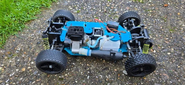 NITRO RC CAR Spares Or Repair HSP Rolling chassis and engine £68.30 ...