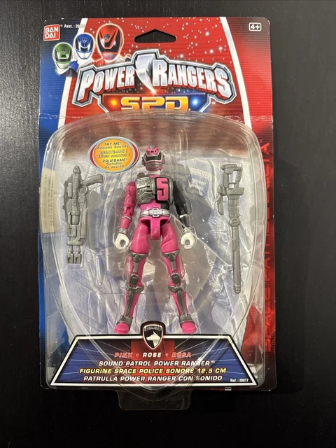 POWER RANGERS SPD Light Patrol Pink Ranger 5" Figure 2004 Bandai 20005 ...