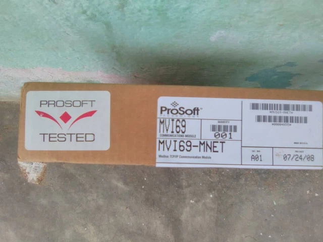 PROSOFT TECHNOLOGY MVI69-MNET Modbus TCP/IP Client/Server Communication ...