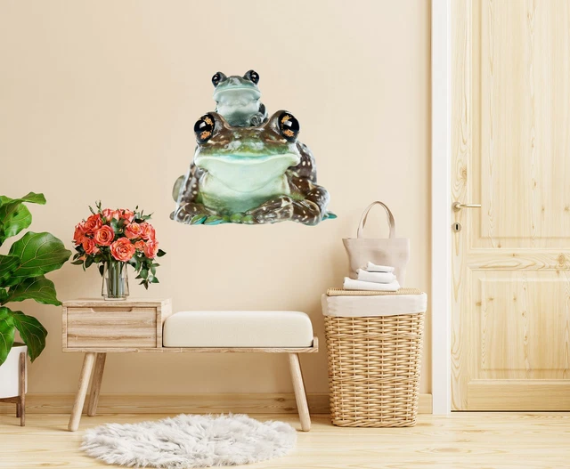 3D FROG EYES O127 Animal Wallpaper Mural Poster Wall Stickers Decal Zoe ...