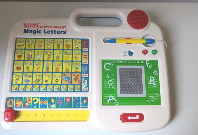 VINTAGE VTECH LITTLE Smart Magic Letters Electronic Educational Toy ...