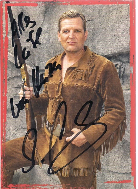 AUTOGRAMM SASCHA GLUTH Schauspieler Deutschland Originalunterschrift ...