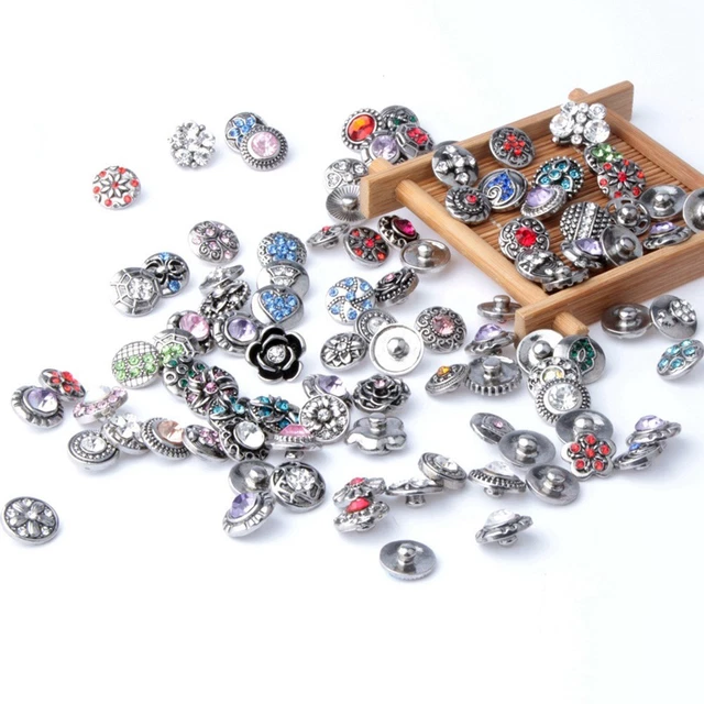 12 PC INLAY Buttons for Crafts Charm Jewelry Charms Findings $18.69 ...