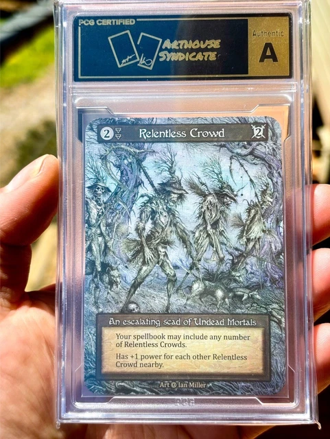 SORCERY: CONTESTED REALM | Alpha | Relentless Crowd | Promo EUR 438,70 ...