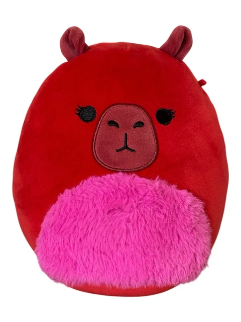 SQUISHMALLOWS 7.5 INCH Marcia The Marroon Capybara Plush - Excellent ...